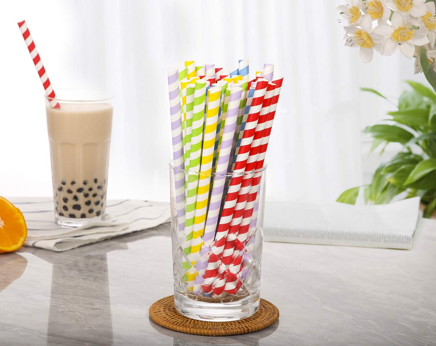 Milkshake straws - Seaside Cleaning Supplies